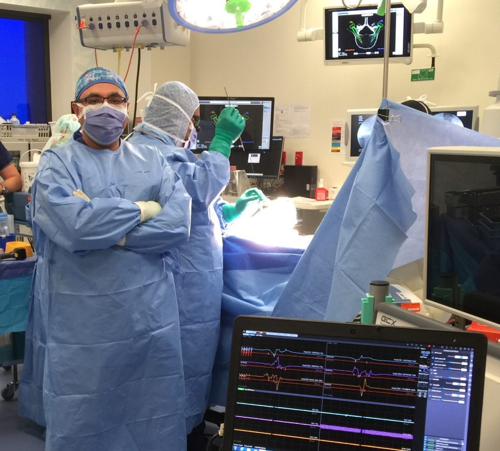 The spinal robot in our Practice. Truly incredible. | C.N.S. Neurosurgery